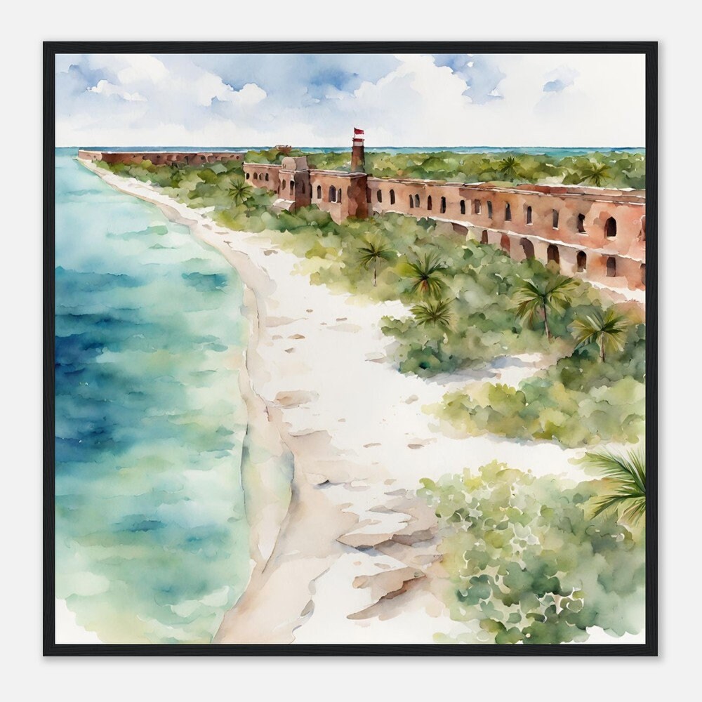 Dry Tortugas National Park Art, Dry Tortugas National Park Painting ...