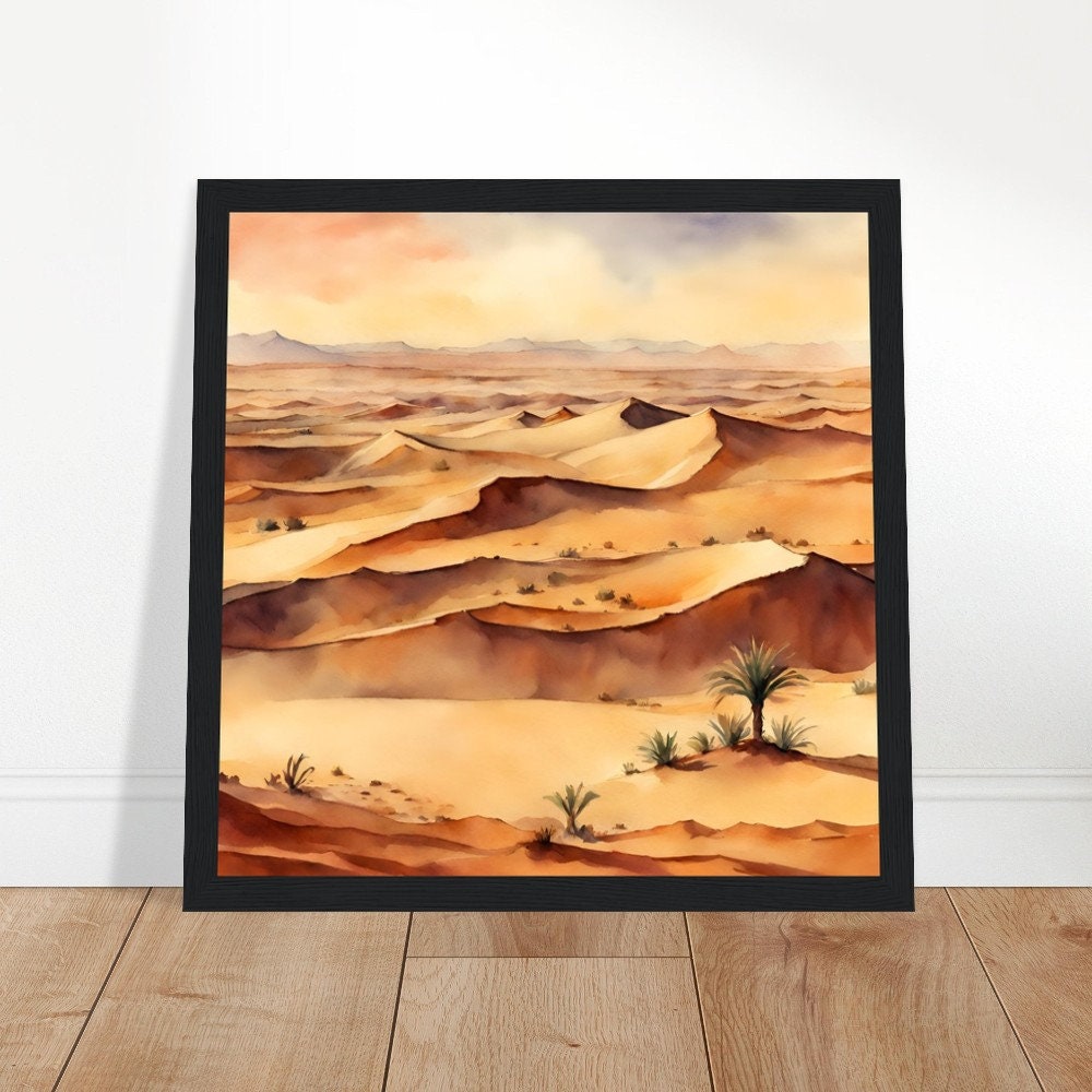 Sahara Desert Drawing Easy With Colour