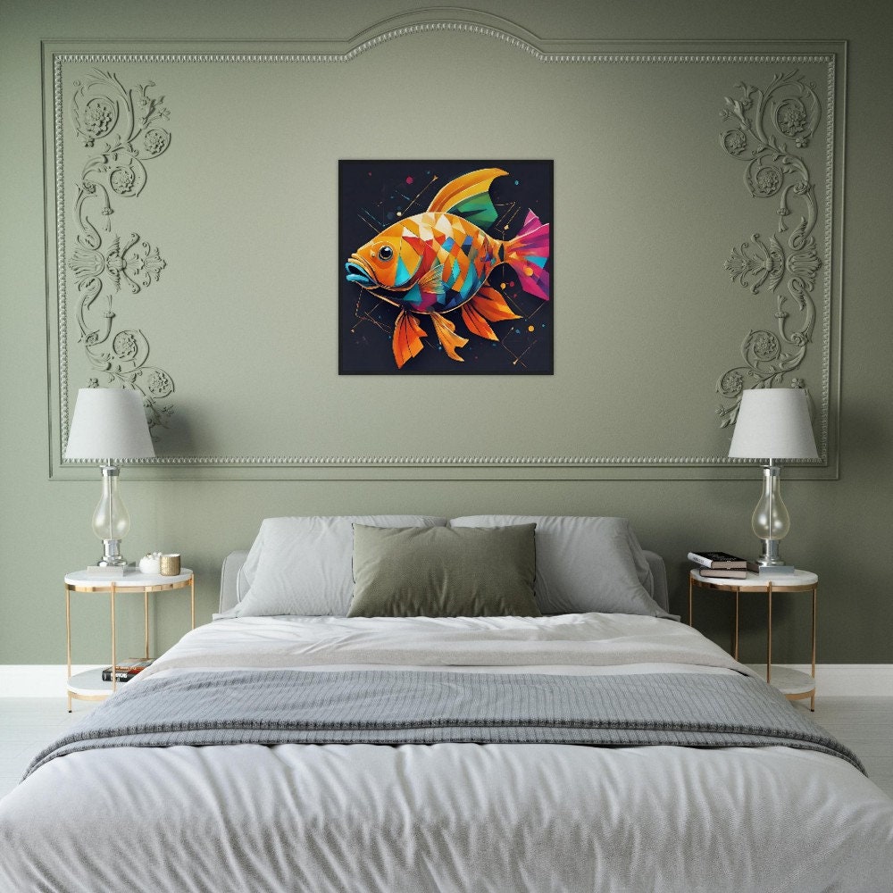 Fish Pop Art, Fish Painting, Marine Pop Art, Pop Art Painting, Pop Art ...