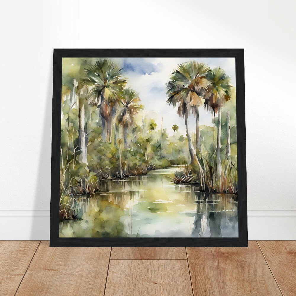 Everglades National Park Art, Everglades Painting, Everglades ...
