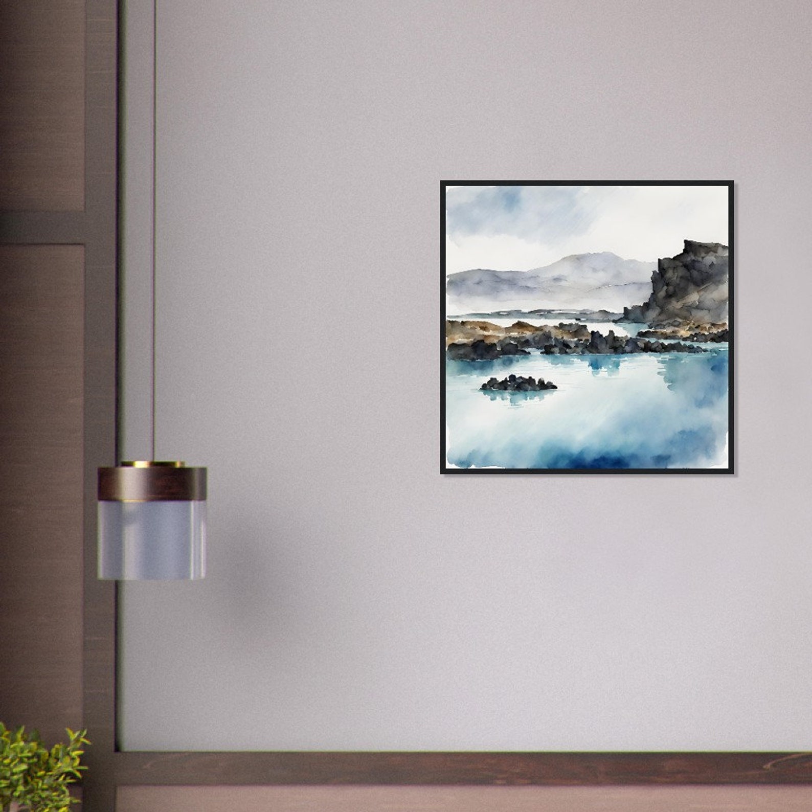 The Blue Lagoon Art, the Blue Lagoon Painting, the Blue Lagoon ...
