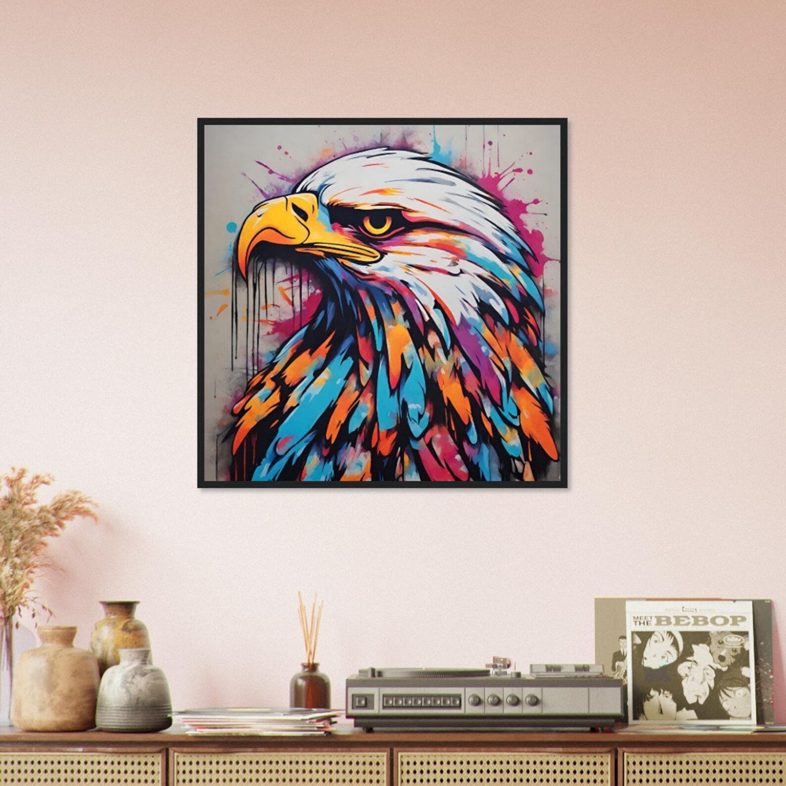 Eagle Pop Art, Eagle Painting, Freedom Pop Art, Pop Art Painting, Pop ...