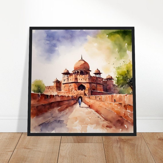 Red Fort Painting