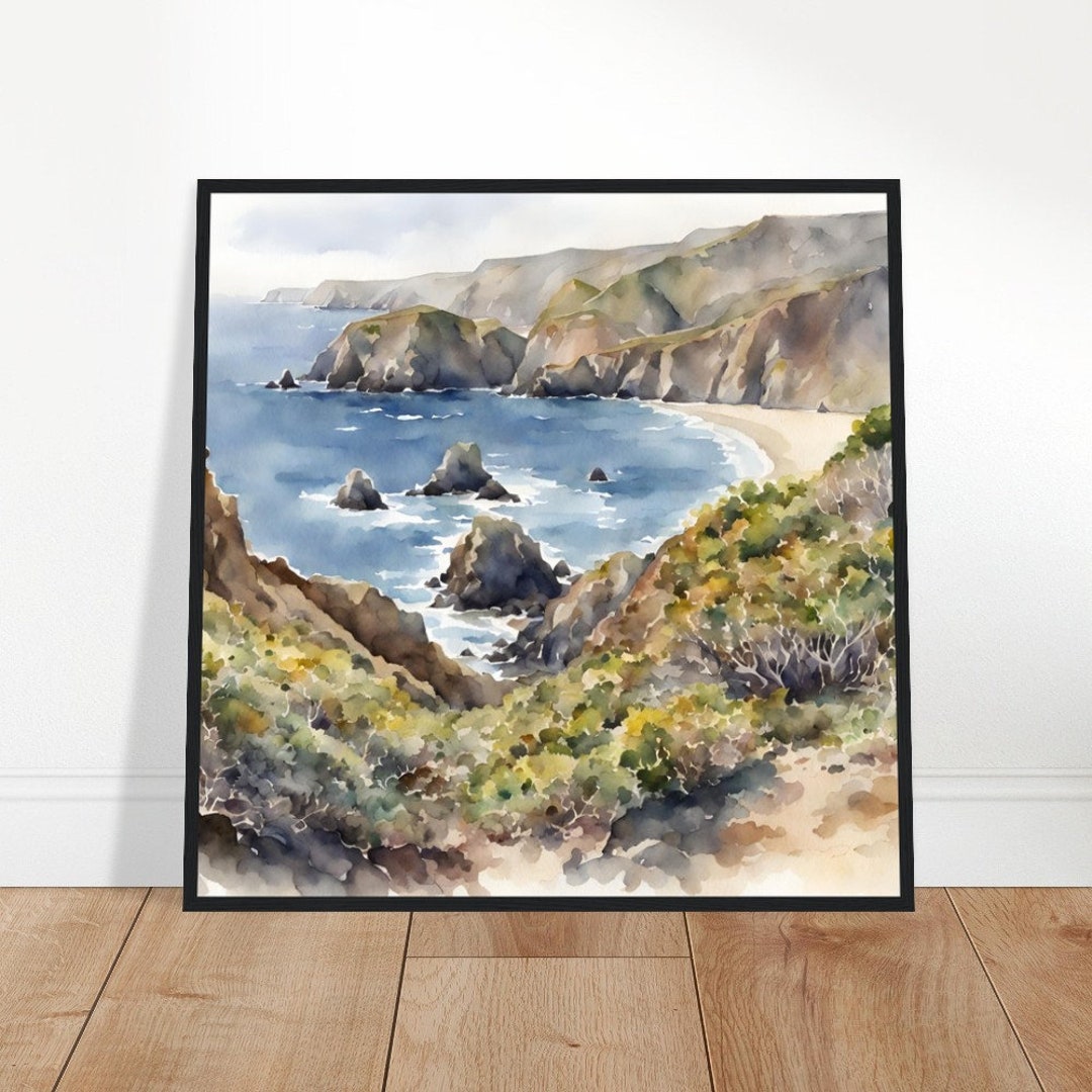Channel Islands National Park Art, Channel Islands Painting, Channel ...