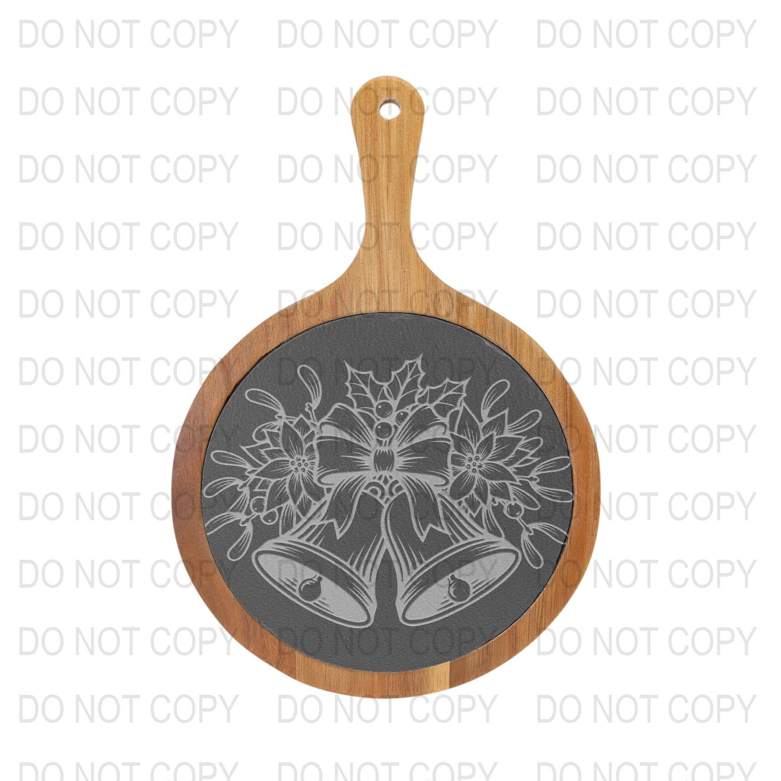 Christmas Bells SVG: Poinsettia, Mistletoe, Bow Vector Cut File - Etsy