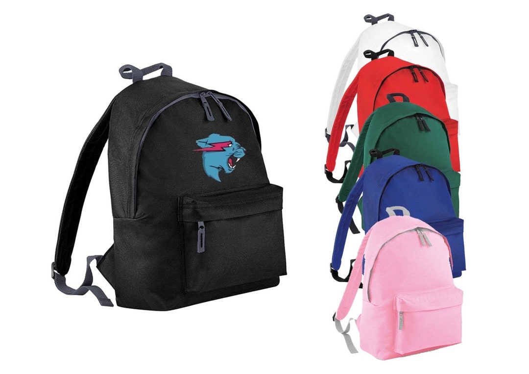 New Kids Mr Beast Bag Backpack Rucksack Nursery School Gift - Etsy UK