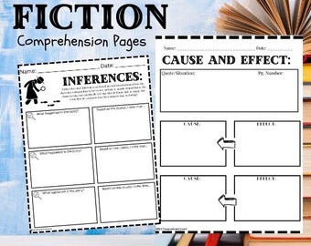 Reading Comprehension Worksheets for Kids - Etsy