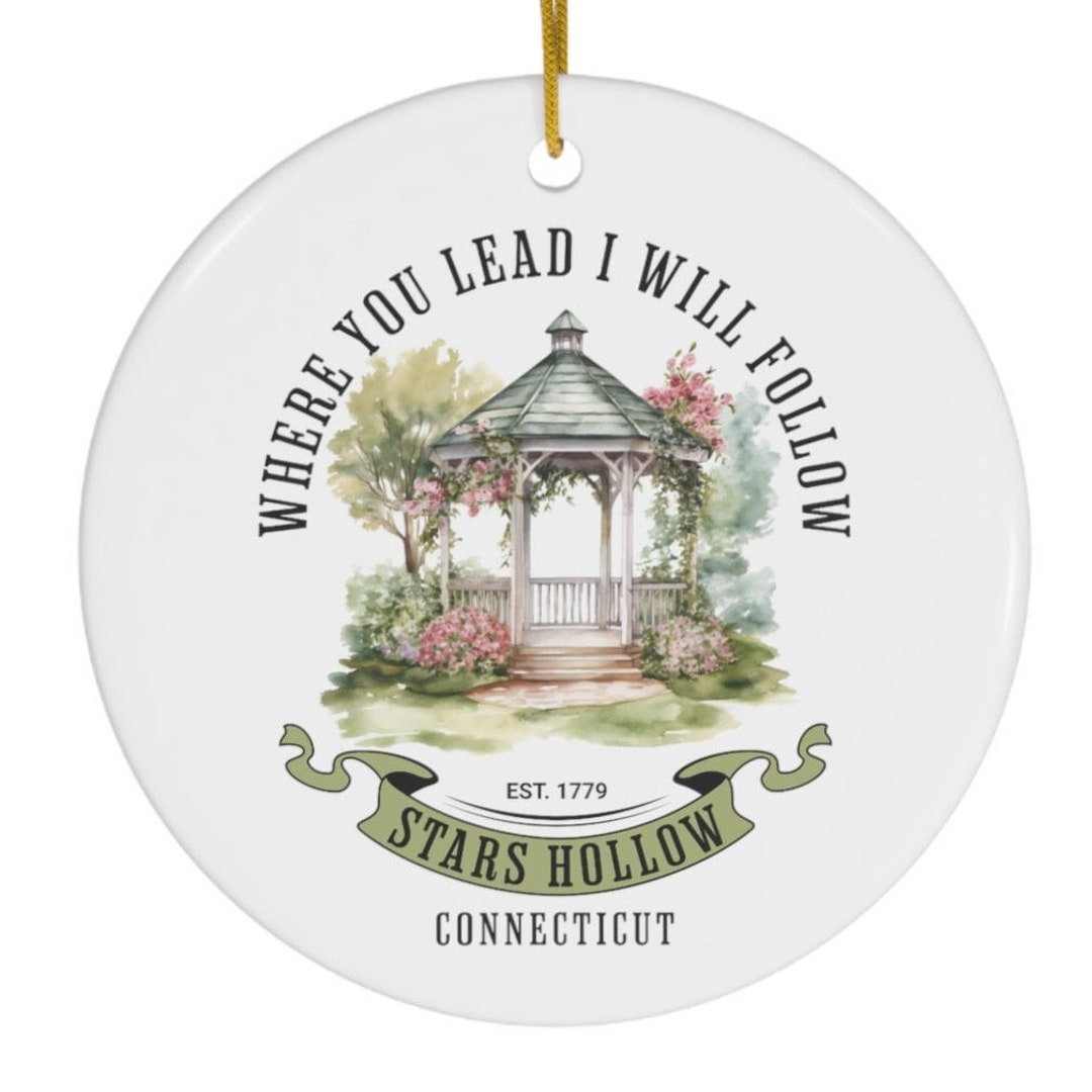 Where You Lead I Will Follow Stars Hollow Gazebo Ceramic - Etsy