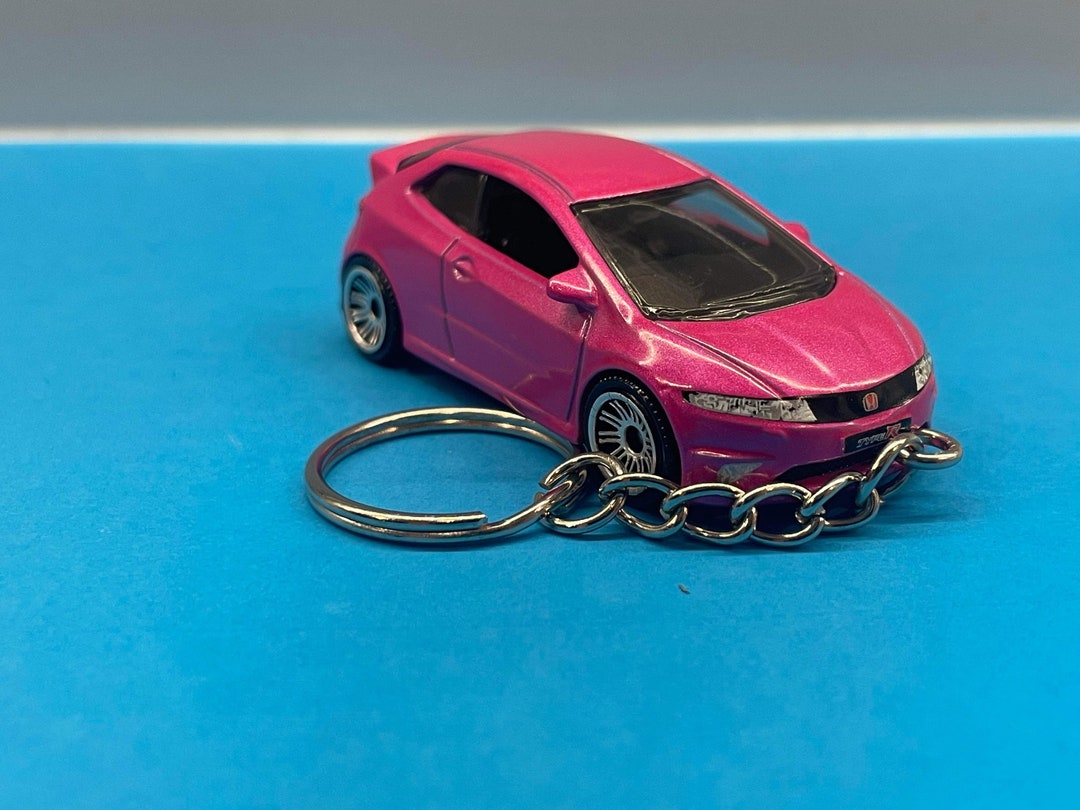 Matchbox 08 Pink Honda Civic Type R Fn2 Keychain - Etsy UK