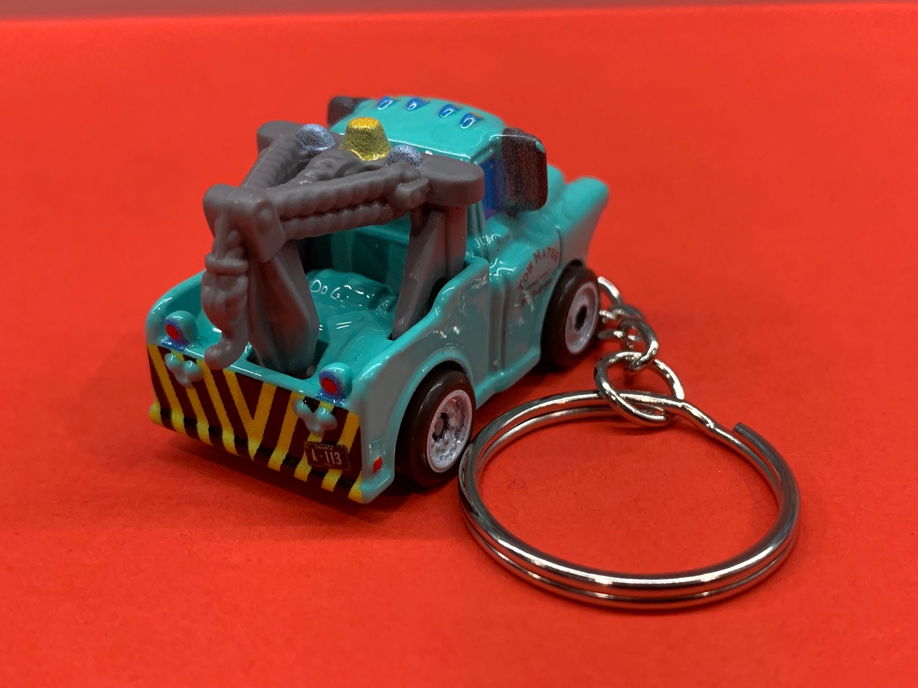 Hot Wheels/mattel 06 Cars Micro Mini Nano Racers 3 Movie Tow Mater Blue ...