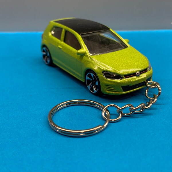 Vw Golf R Keychain - Etsy