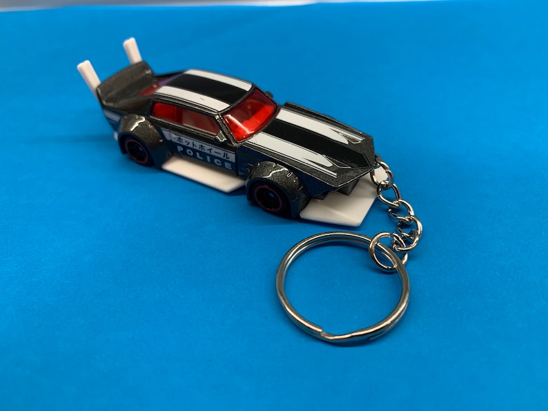 Hot Wheels Mad Manga Japanese Police Car Keychain - Etsy Australia