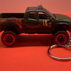 Hot Wheels 2010 Toyota Tundra TRD Pro Keychain - Etsy
