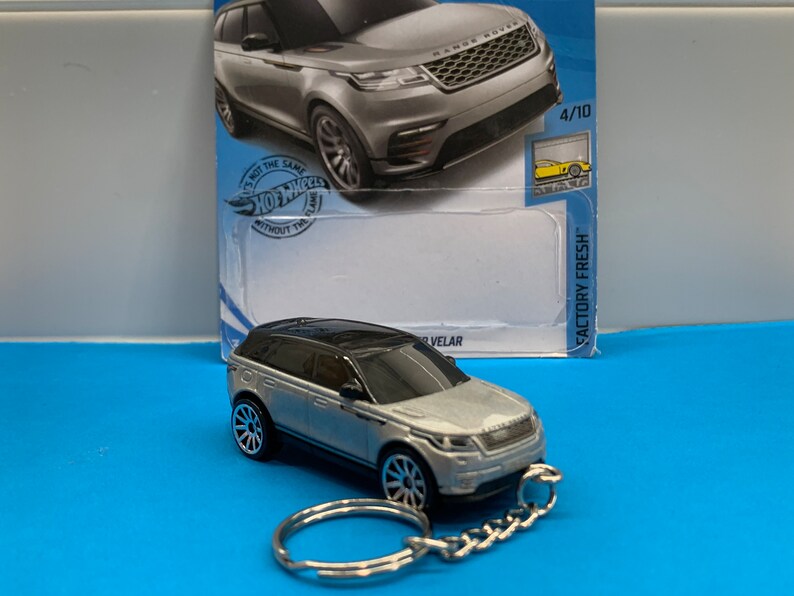 Hot Wheels 18 Range Rover Velar Keychain - Etsy