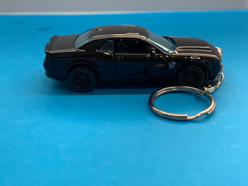 Majorette Premium 21 Dodge Challenger SRT Demon Car Keychain - Etsy