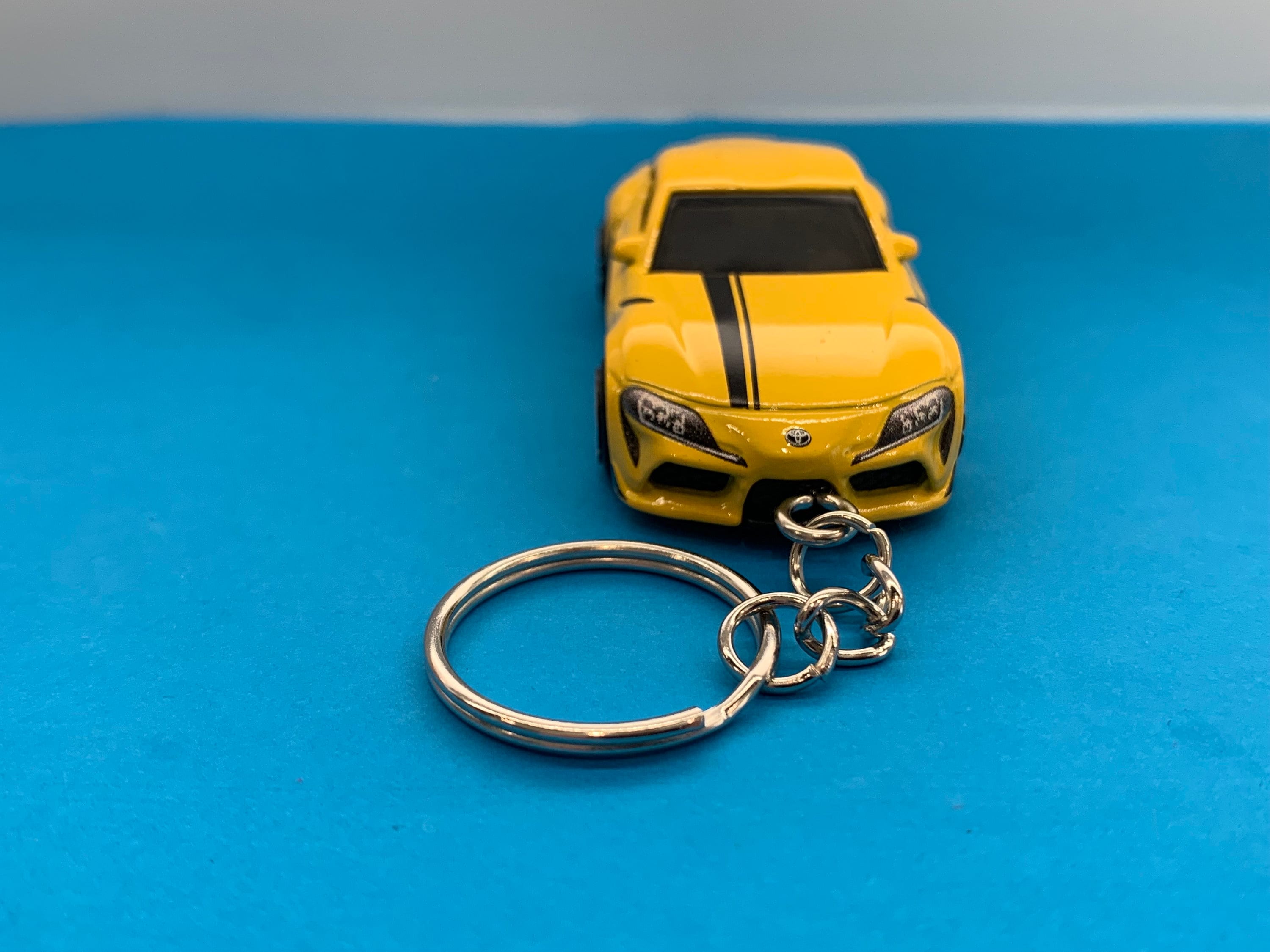 Hot Wheels 2021 Toyota GR Supra Keychain - Etsy