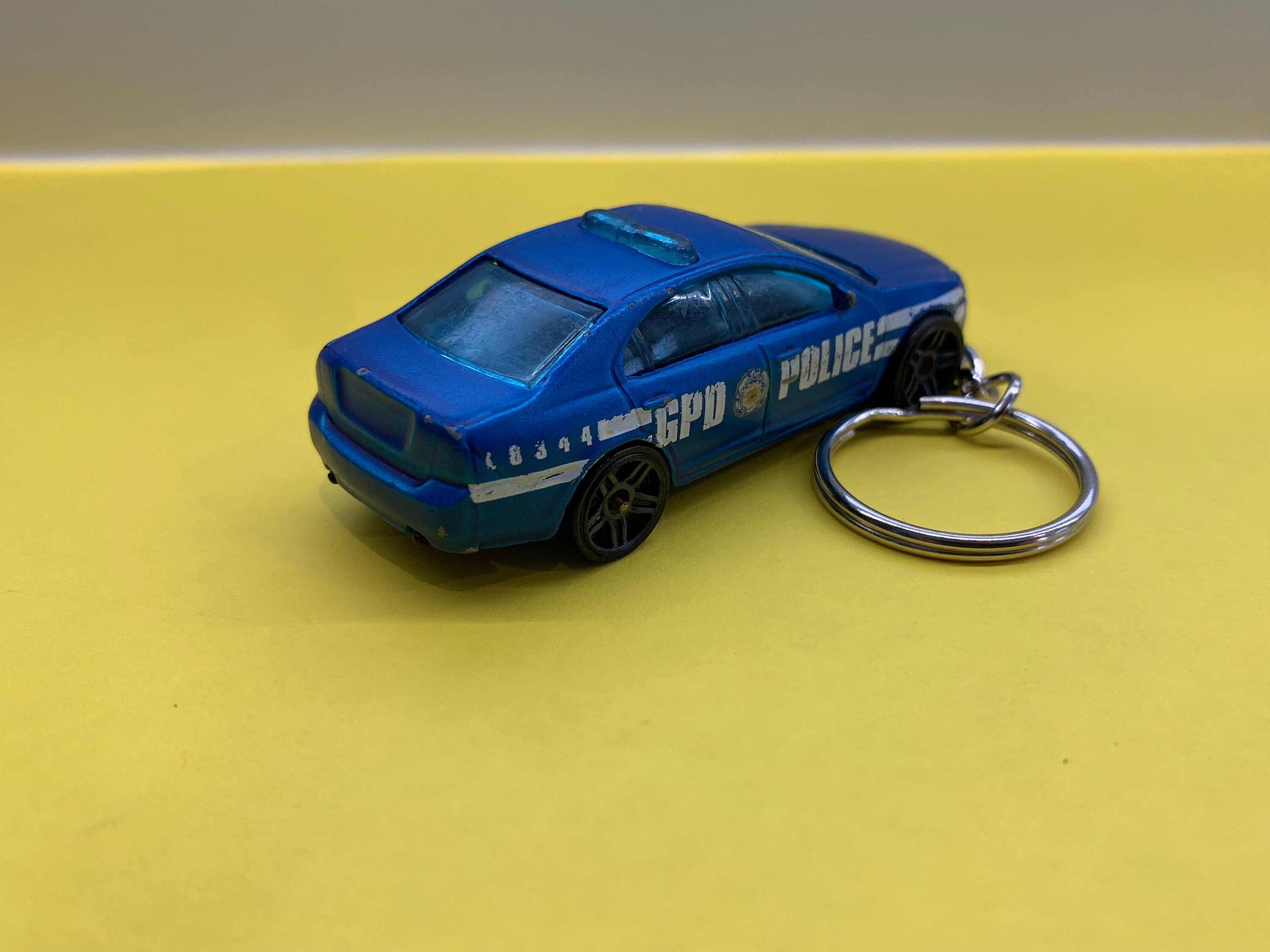 Hot Wheels 10 Ford Fusion Police Car Keychain - Etsy