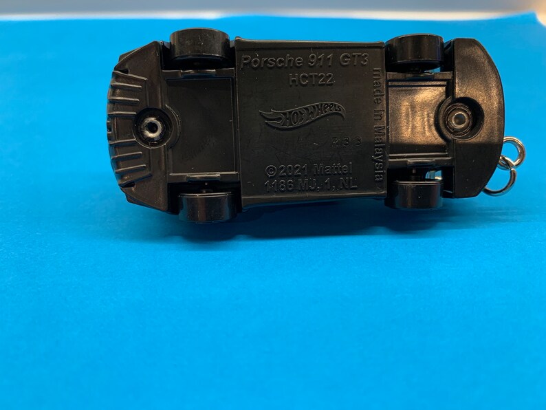 Hot Wheels 21 Porsche 911 GT3 Keychain - Etsy