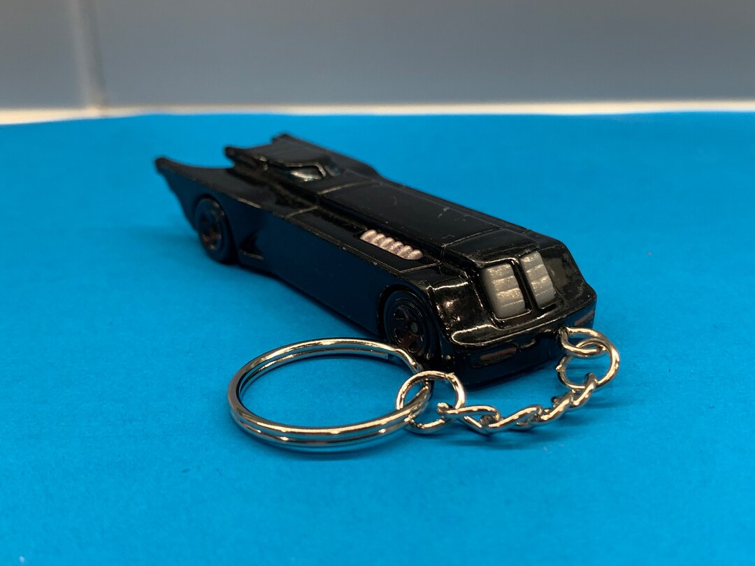 Hot Wheels 92 Batman Batmobile Animated Series DC Comics Keychain - Etsy