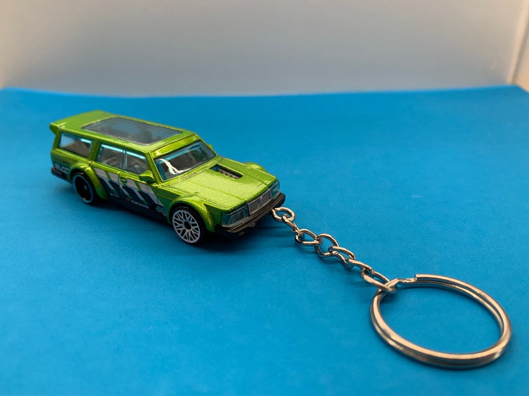 Hot Wheels Volvo 240 Drift Wagon Custom Keychain - Etsy