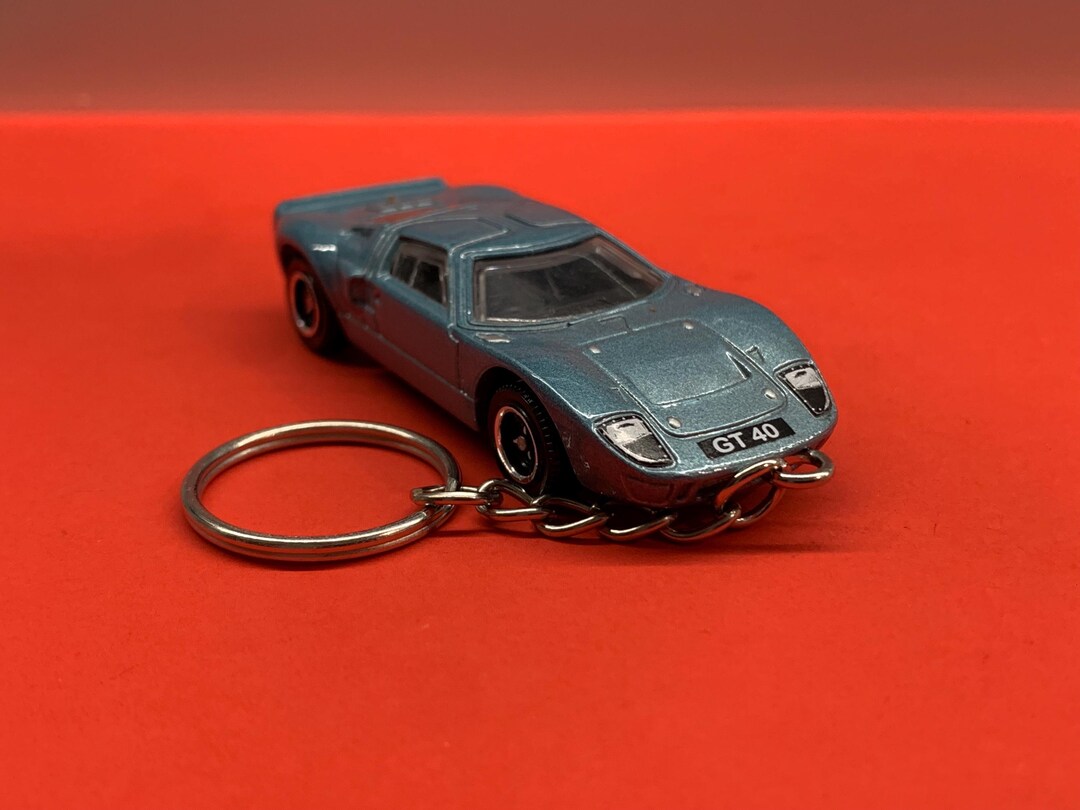 Matchbox 69 Ford GT40 Lemans Keychain - Etsy