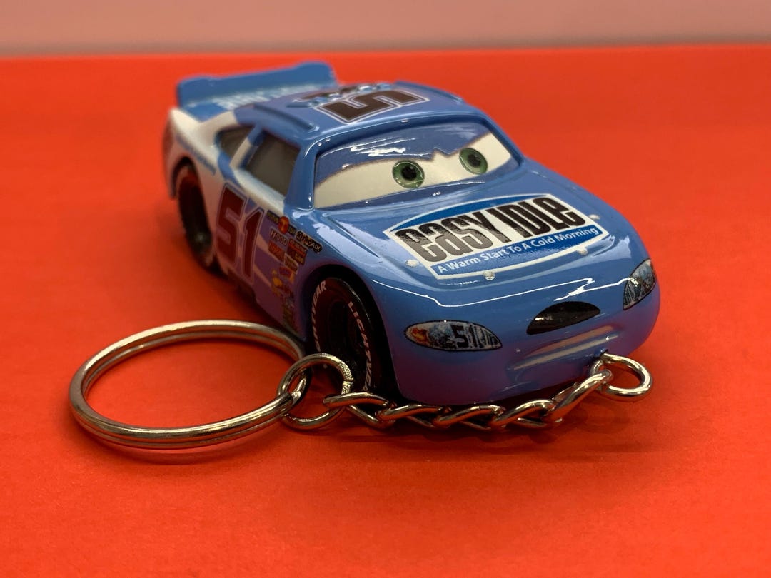 Hot Wheels/mattel 06 Cars Movie Ruby easy Oaks Easy Idle 51 Keychain - Etsy