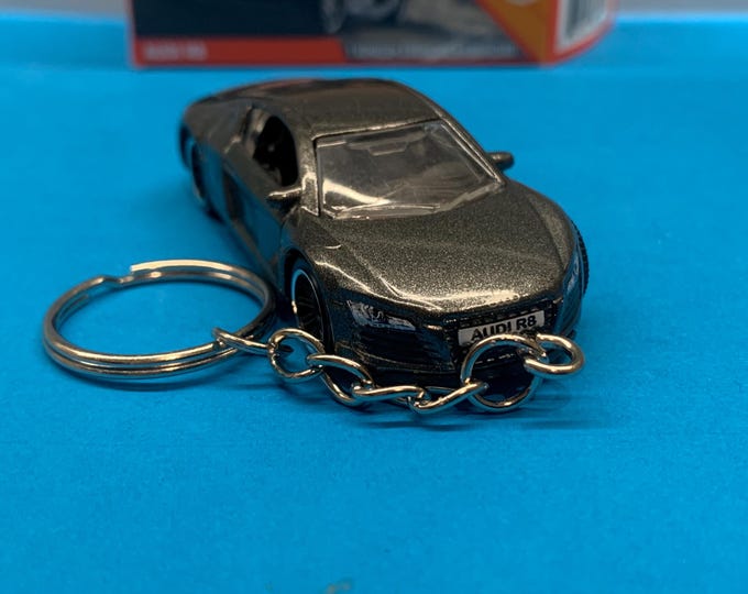 Matchbox 07 Audi R8 Keychain - Etsy