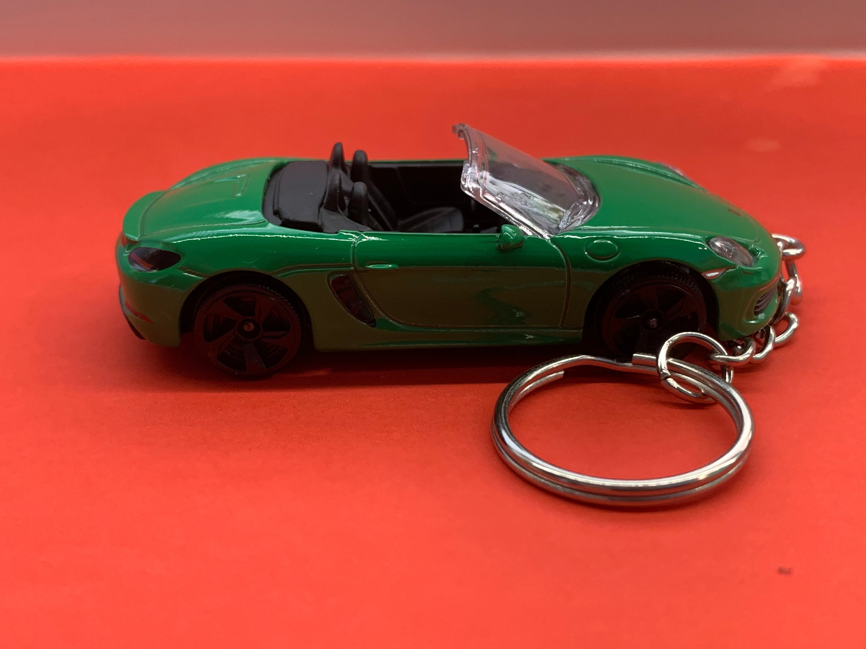 Majorette Premium 21 Porsche 718 Boxster Cayman GT4 Spyder Keychain - Etsy