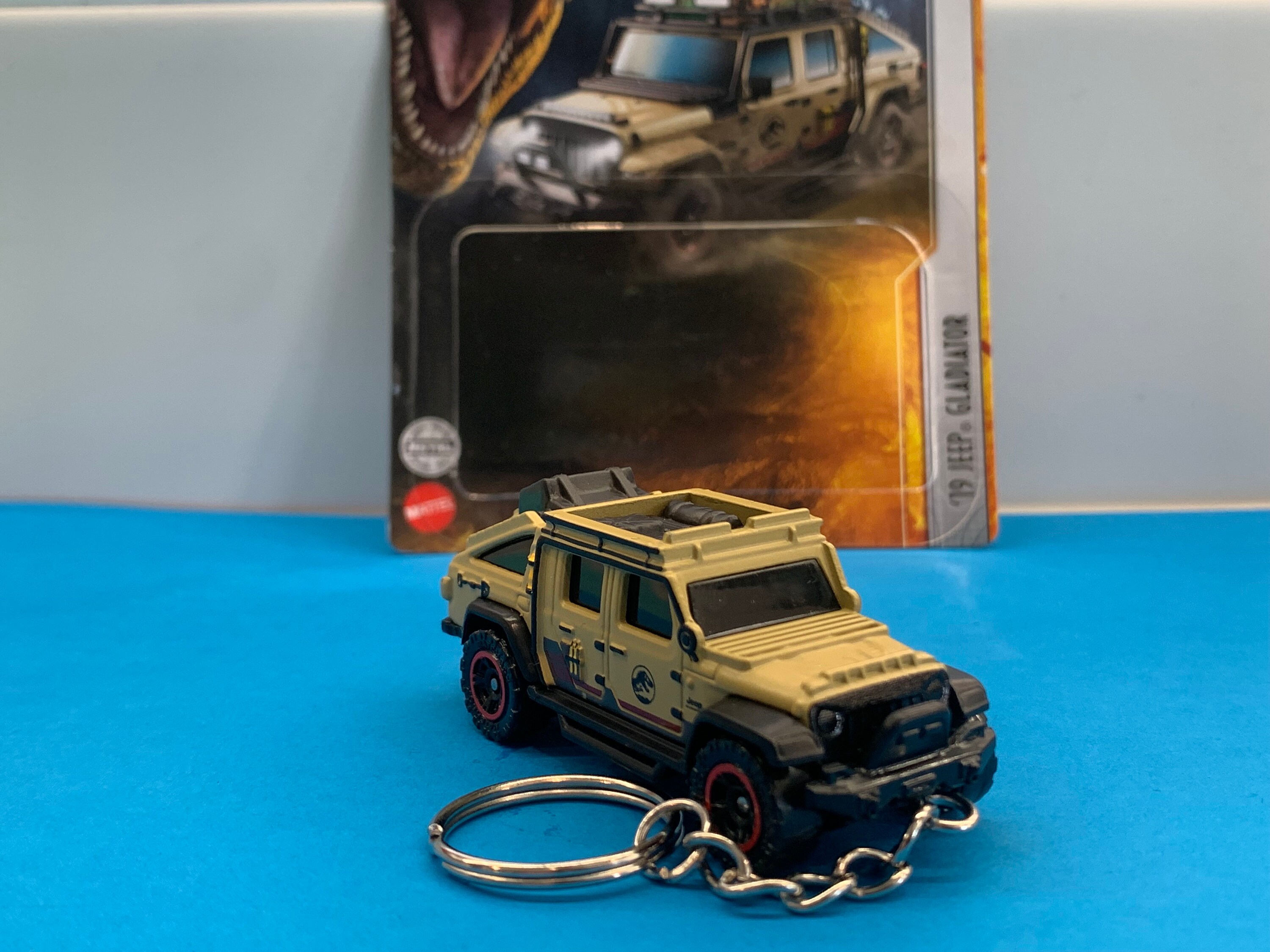 Matchbox 20 Jeep Gladiator Rubicon Jurassic Park World Keychain - Etsy