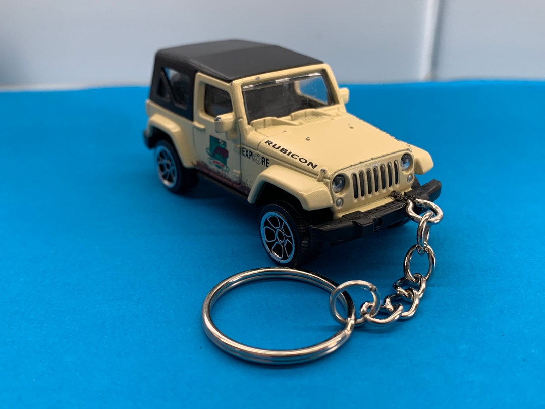 Majorette 19 Jeep Wrangler Rubicon Keychain - Etsy