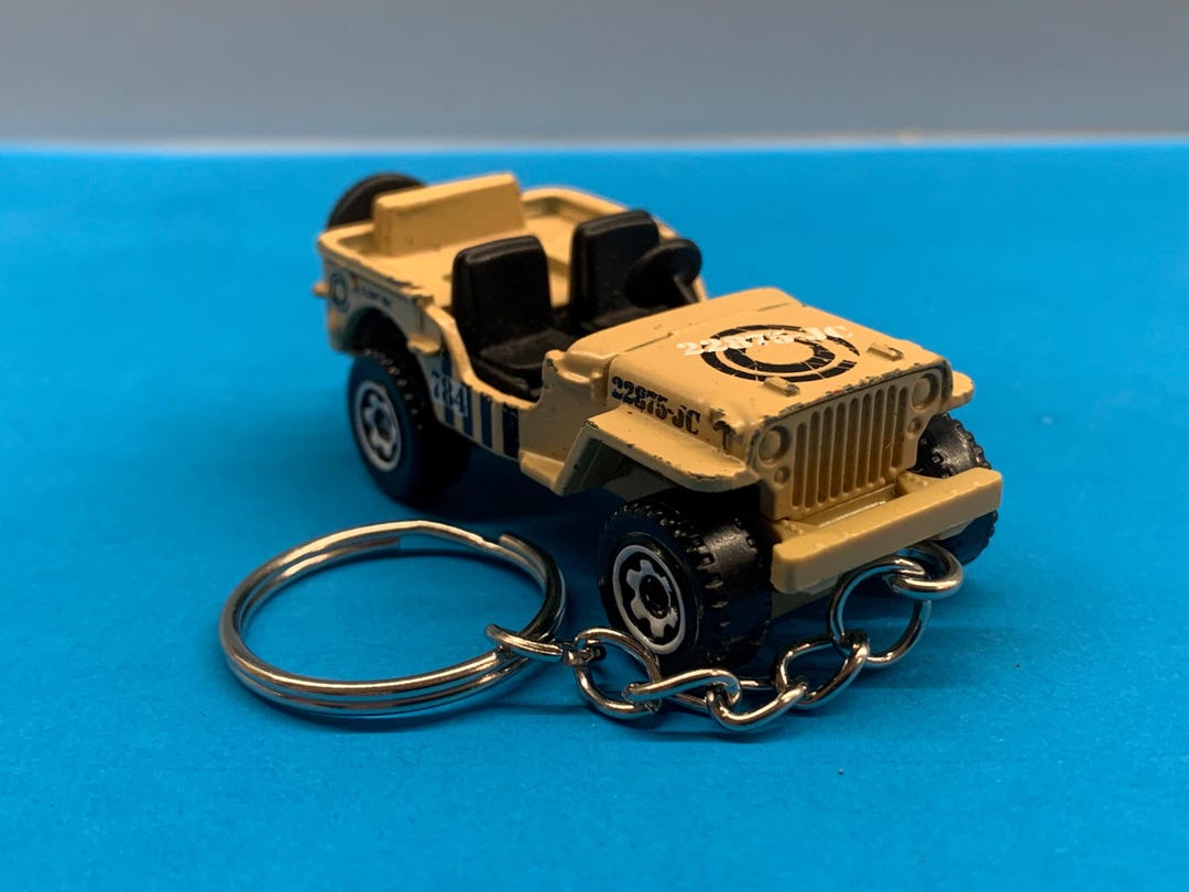 Matchbox 43 Jeep Willys Army WW2 Keychain - Etsy