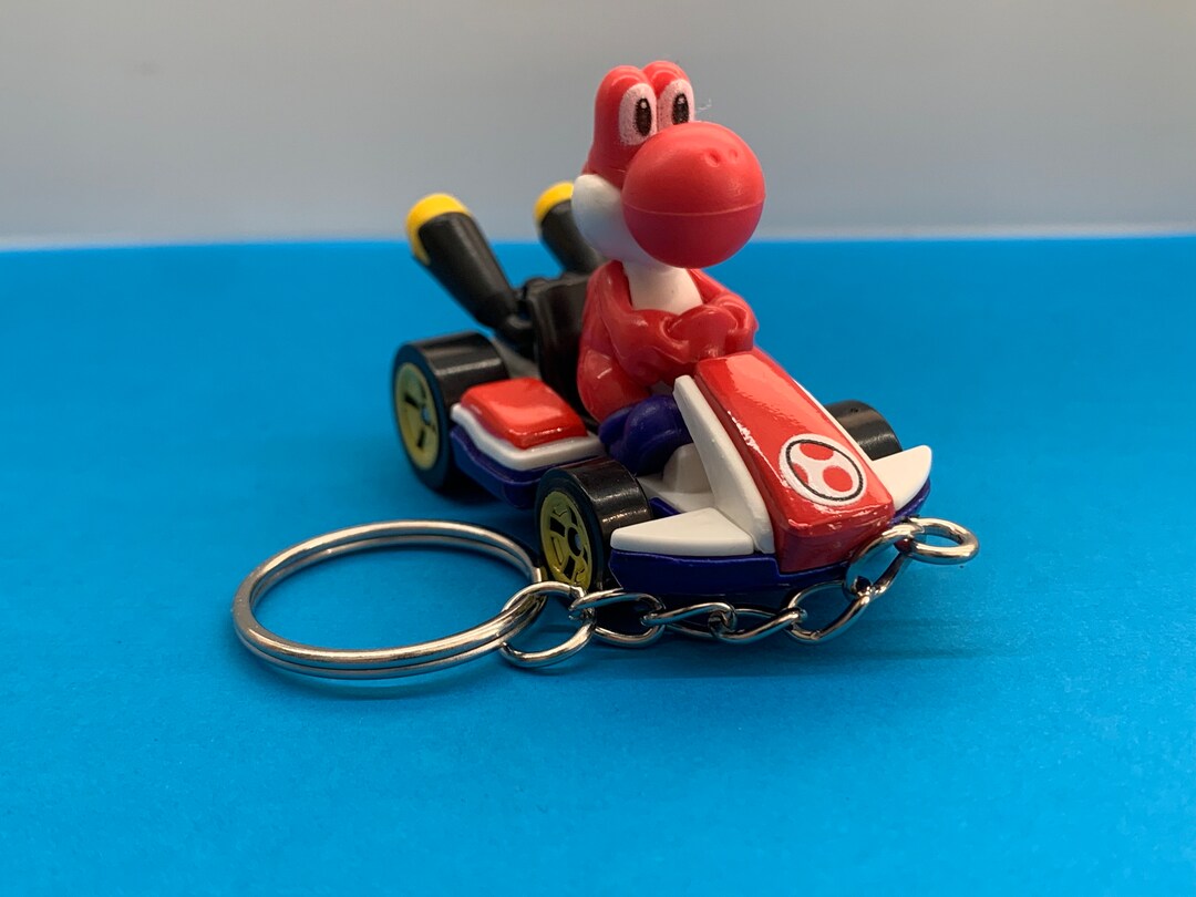 Hot Wheels Mattel 18 Nintendo Mario Kart Red Yoshi Standard Kart ...