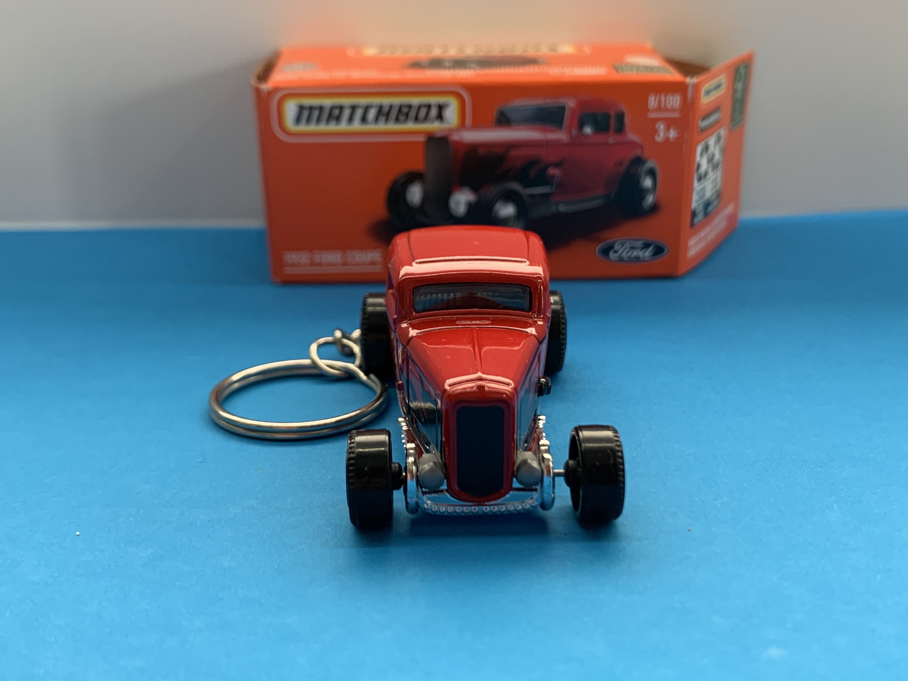 Matchbox 32 Ford Coupe Model B Hot Rod Keychain - Etsy