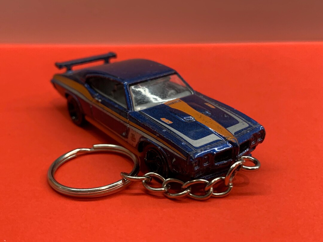 Hot Wheels 70 Pontiac GTO the Judge Keychain - Etsy