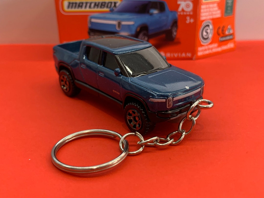 Matchbox 21 Rivian R1T EV Pick up Ute Truck Keychain - Etsy