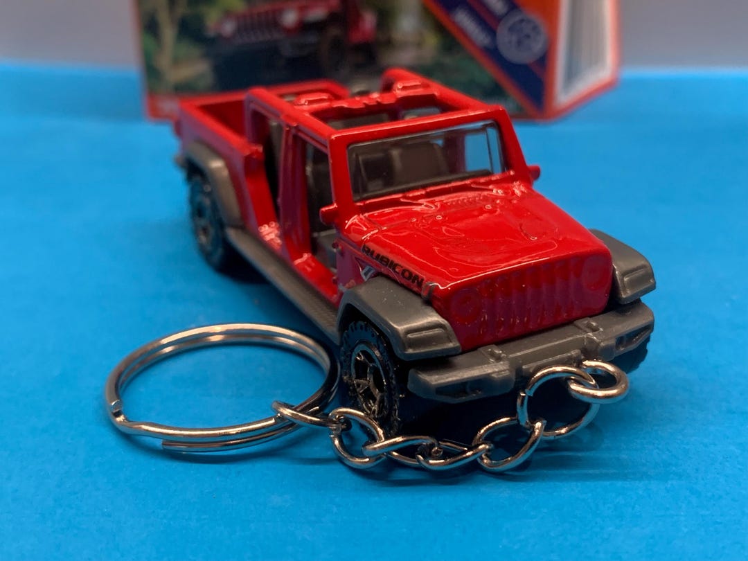 Matchbox 20 Jeep Gladiator Rubicon Keychain - Etsy