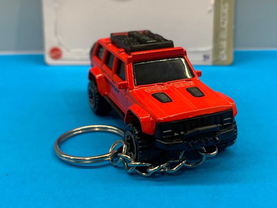 Hot Wheels 95 Jeep Cherokee Keychain - Etsy
