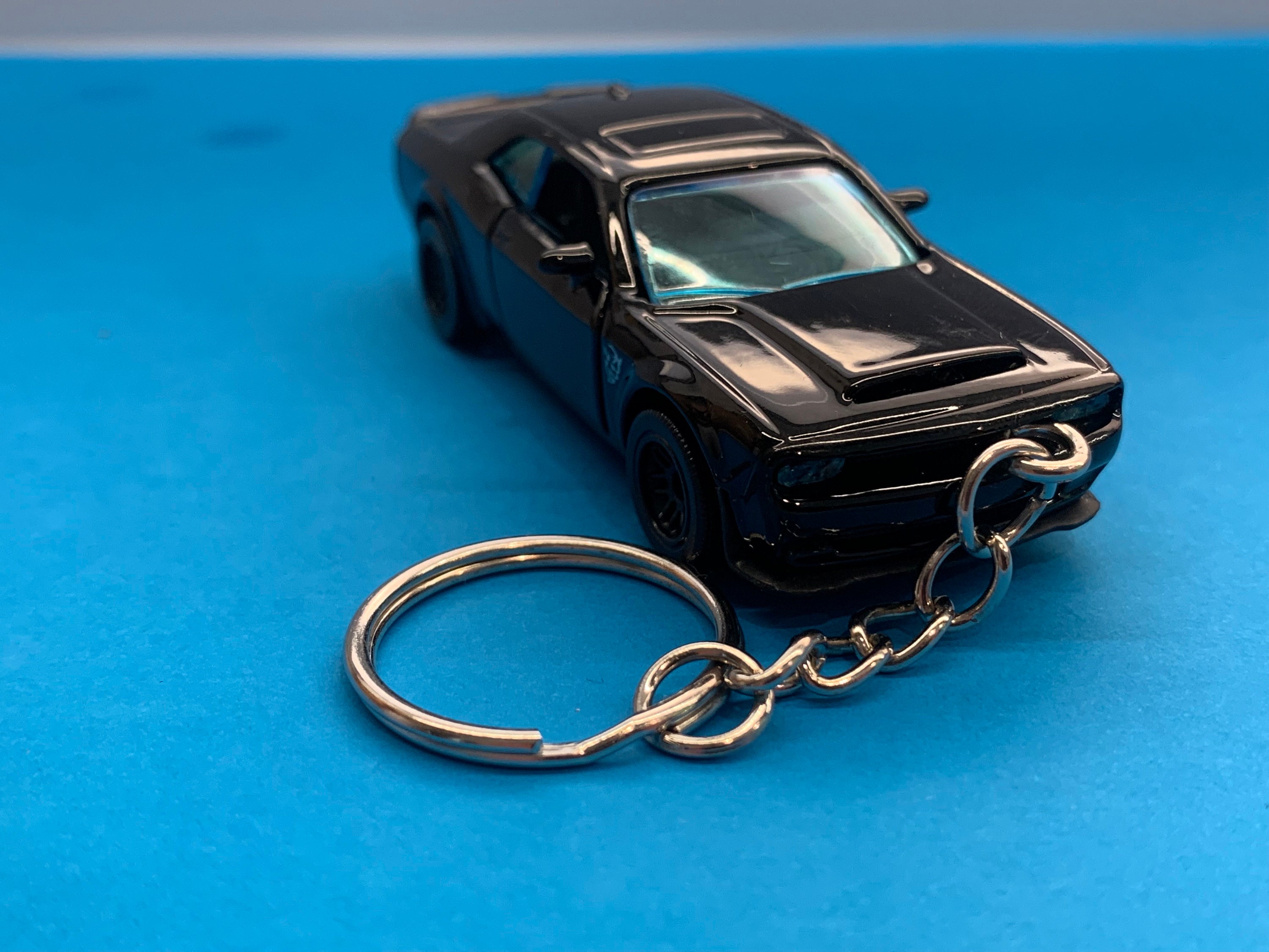 Majorette Premium 21 Dodge Challenger SRT Demon Car Keychain - Etsy