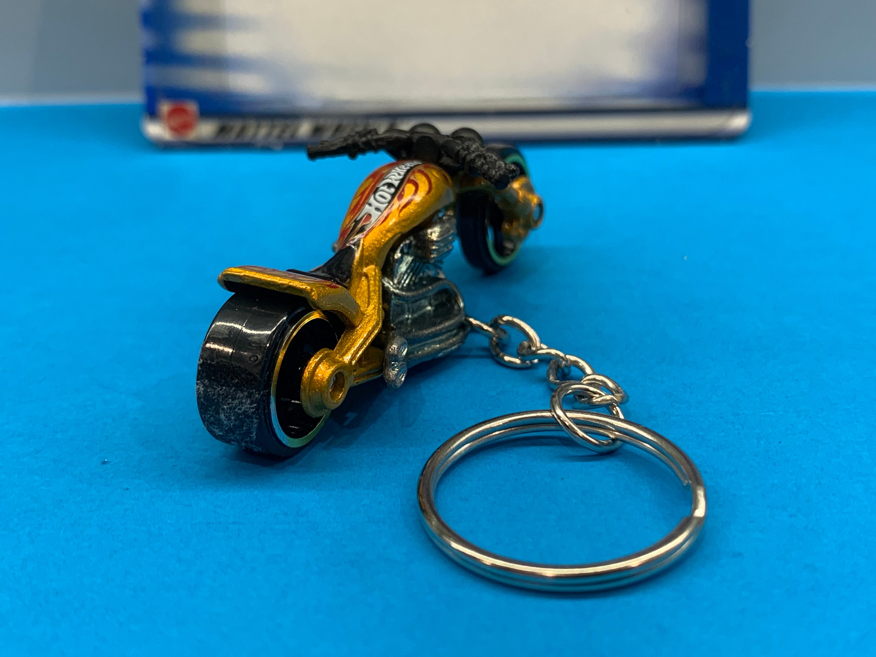 Hot Wheels 98 Blast Lane Harley Davidson Motorcycle Keychain - Etsy