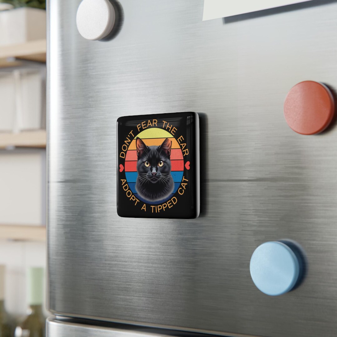 Dont Fear the Ear™ Tipped Cat Magnet | Adopt a Tipped Cat Fridge Magnet ...