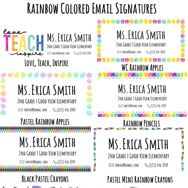 Email Signature - Etsy