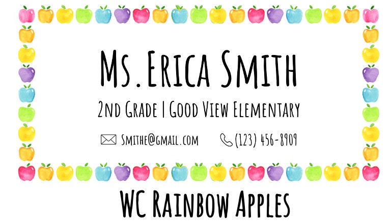 Customized Email Signatures rainbow Colored - Etsy