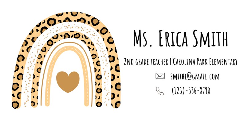 Customized Rainbow Email Signature - Etsy