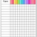 Rainbow Teacher Gradebook Teacher Gradebook Elementary Gradebook - Etsy