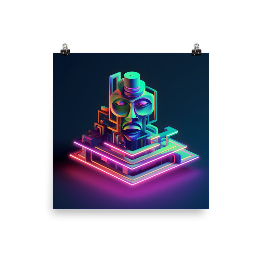 Abstract Aesthetic Poster - Etsy