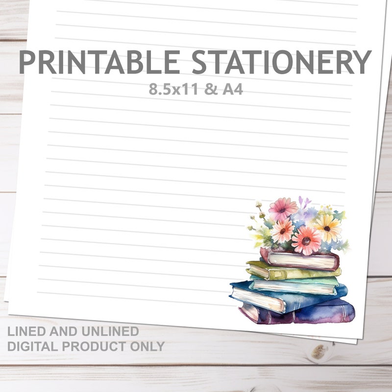 Printable Stationery - Etsy
