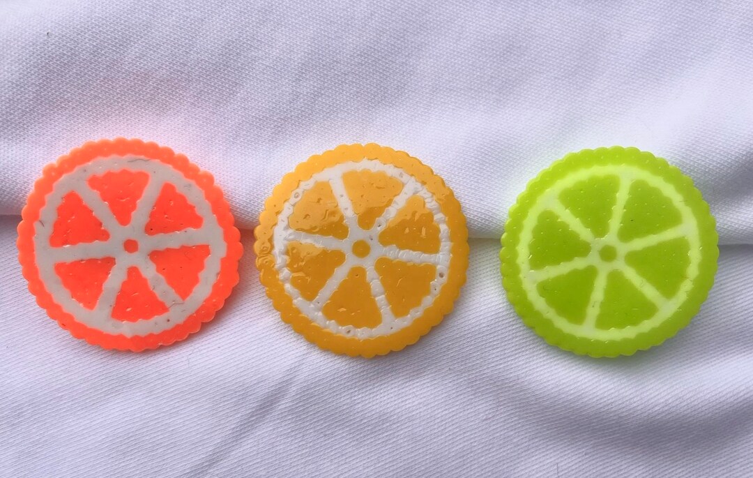 Fruit Slice Pins - Etsy
