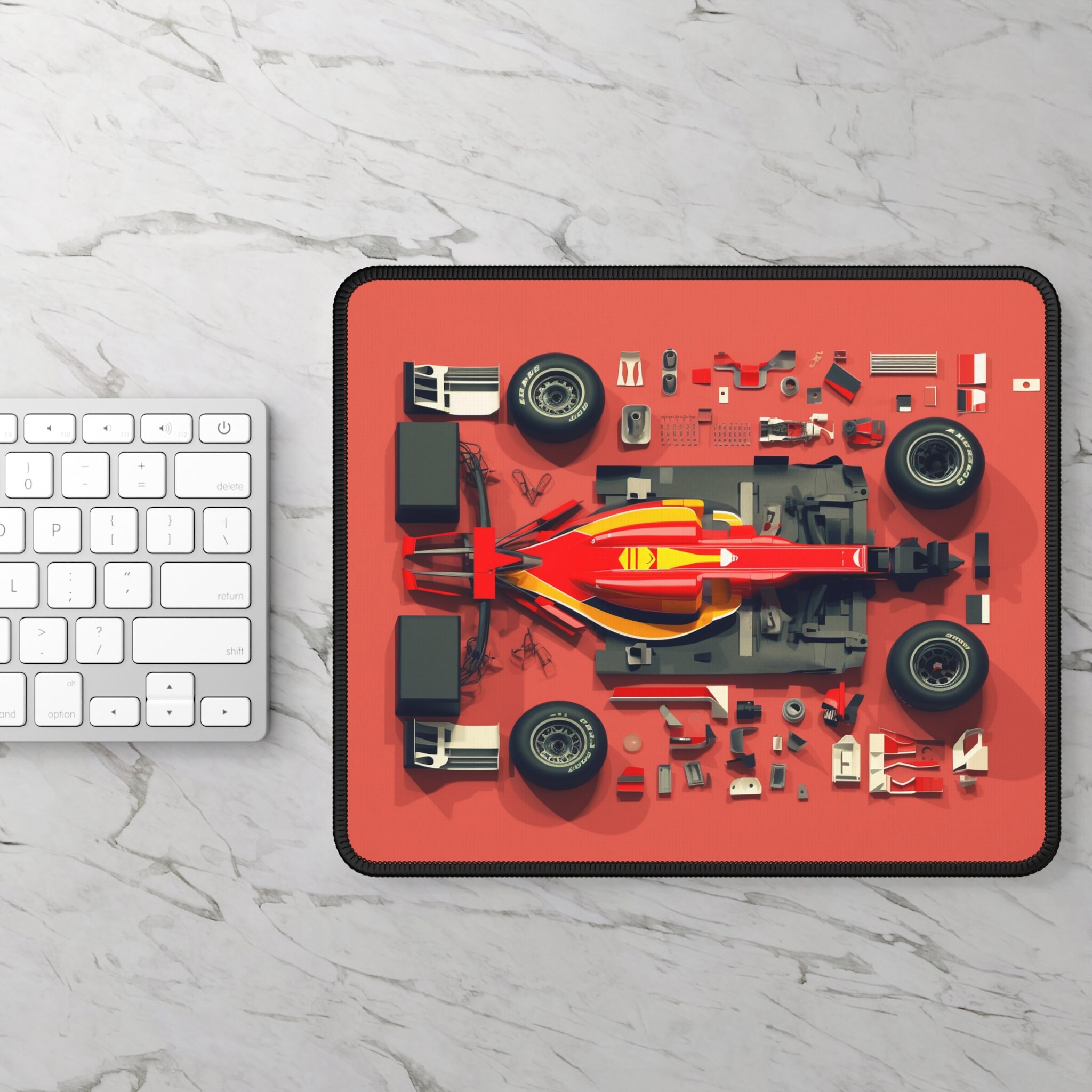 Ferrari-inspired F1 Car Design Gaming Mouse Pad Auto Enthusiast's Dream ...