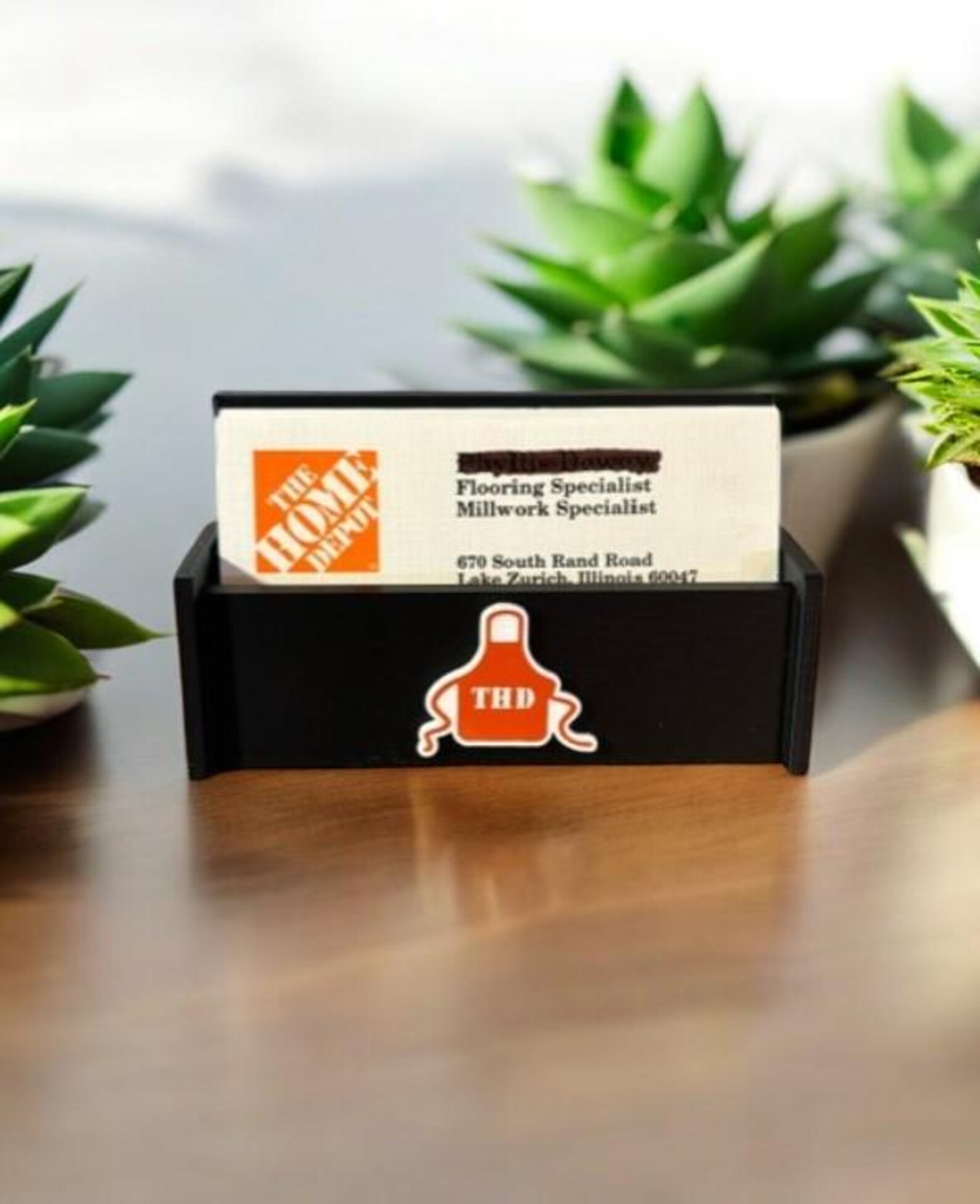 THD Inspired Business Card Holder - Etsy
