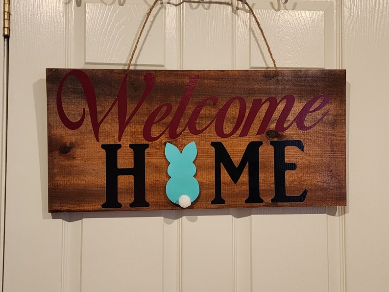 Interchangeable Home Sign - Etsy